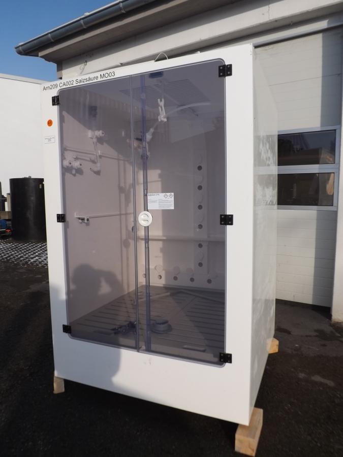 article no.: 29537 1 m³ used IBC storage cabinet for dangerous ...