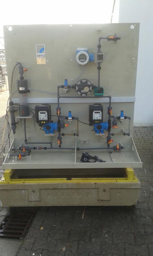 article no.: 29625 0-20 l/h 0,8 bar dosing plant, dosage station with ...